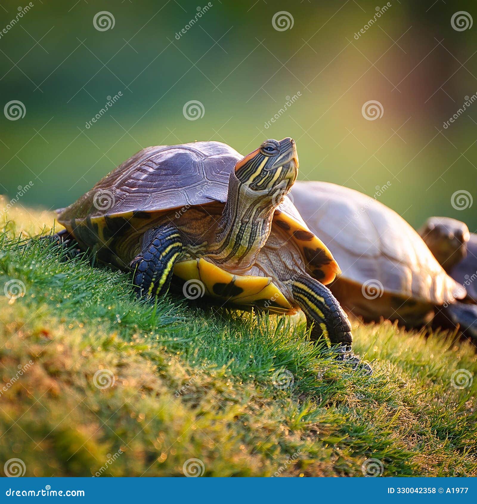 Turtle Scient. Class. Testudines Reptile Animal, AI Generated Stock ...