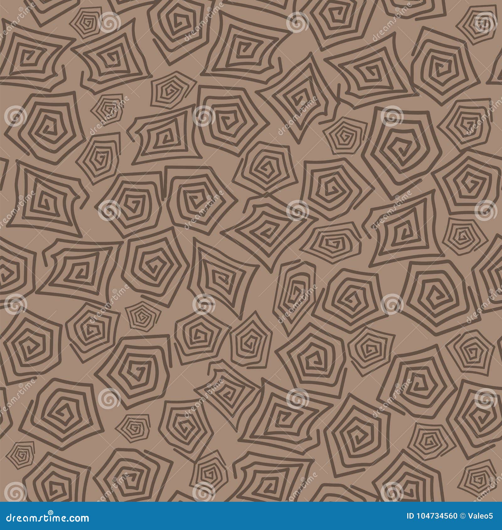 Turtle Shell Seamless Pattern Stock Illustration - Illustration of ...