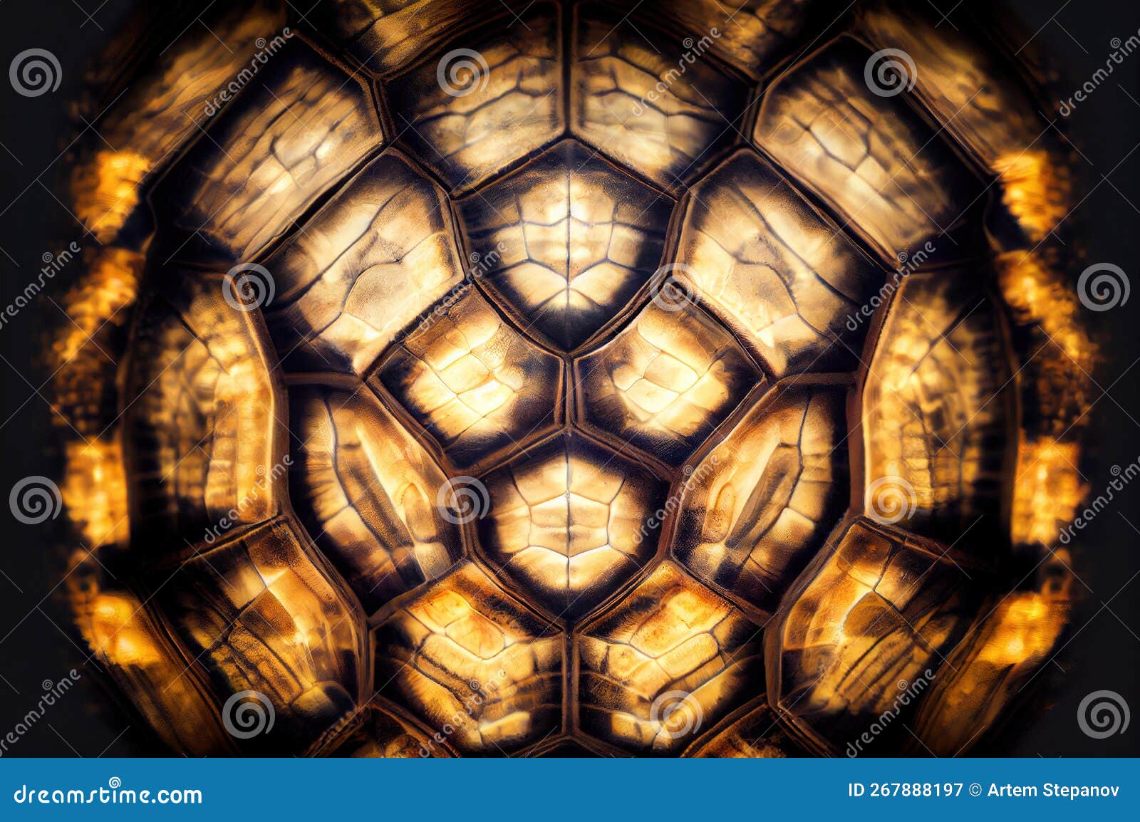 Turtle Shell Texture Background, Brontosaurus Dinosaur Skin, Generative ...