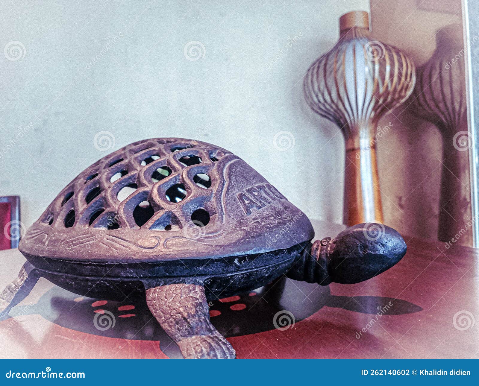 Turtle Statue Depicting a Philosophy of Life Stock Photo - Image of ...