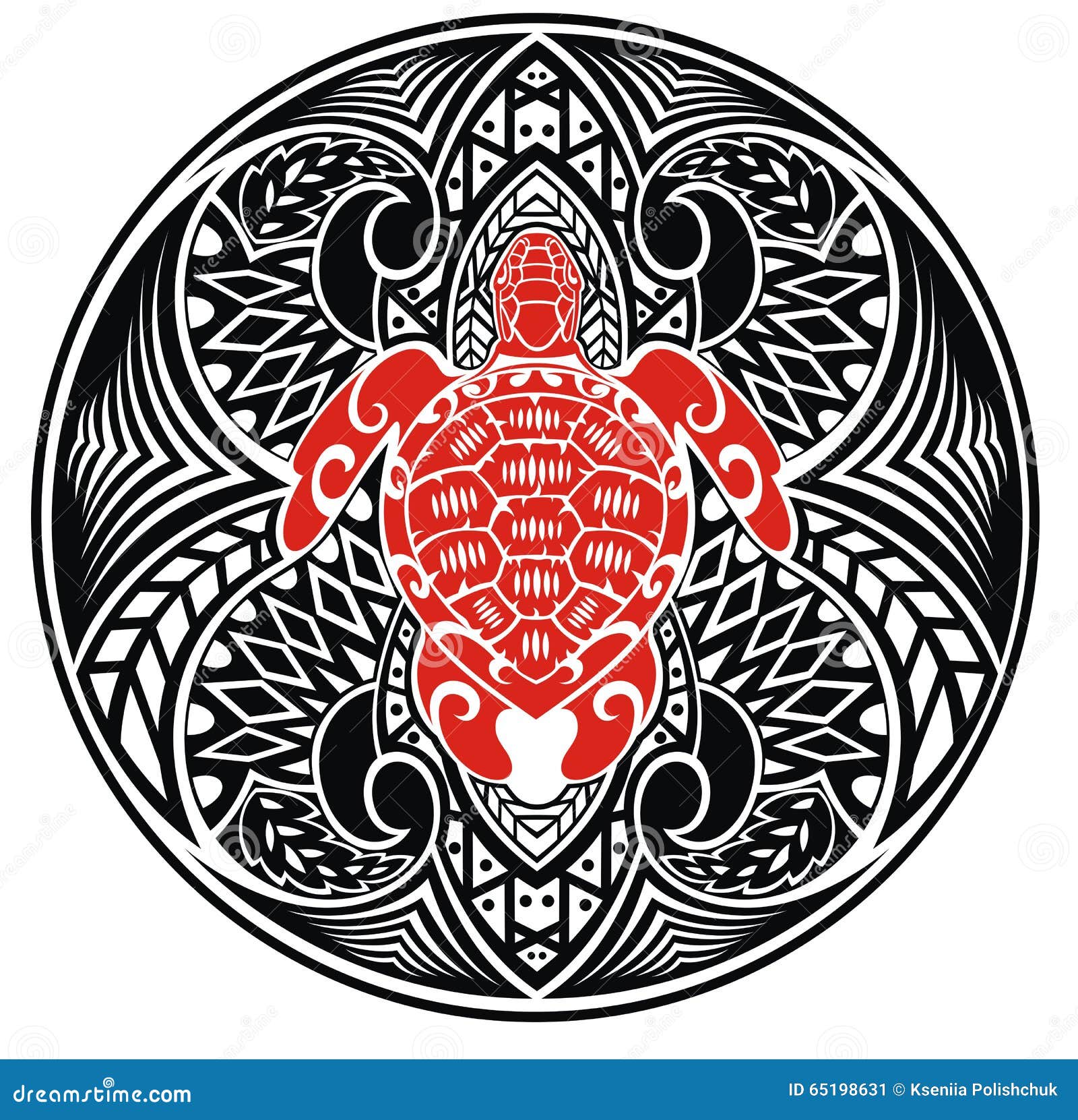Sea Turtle Celtic Knot Vector Illustration | CartoonDealer.com #175239766
