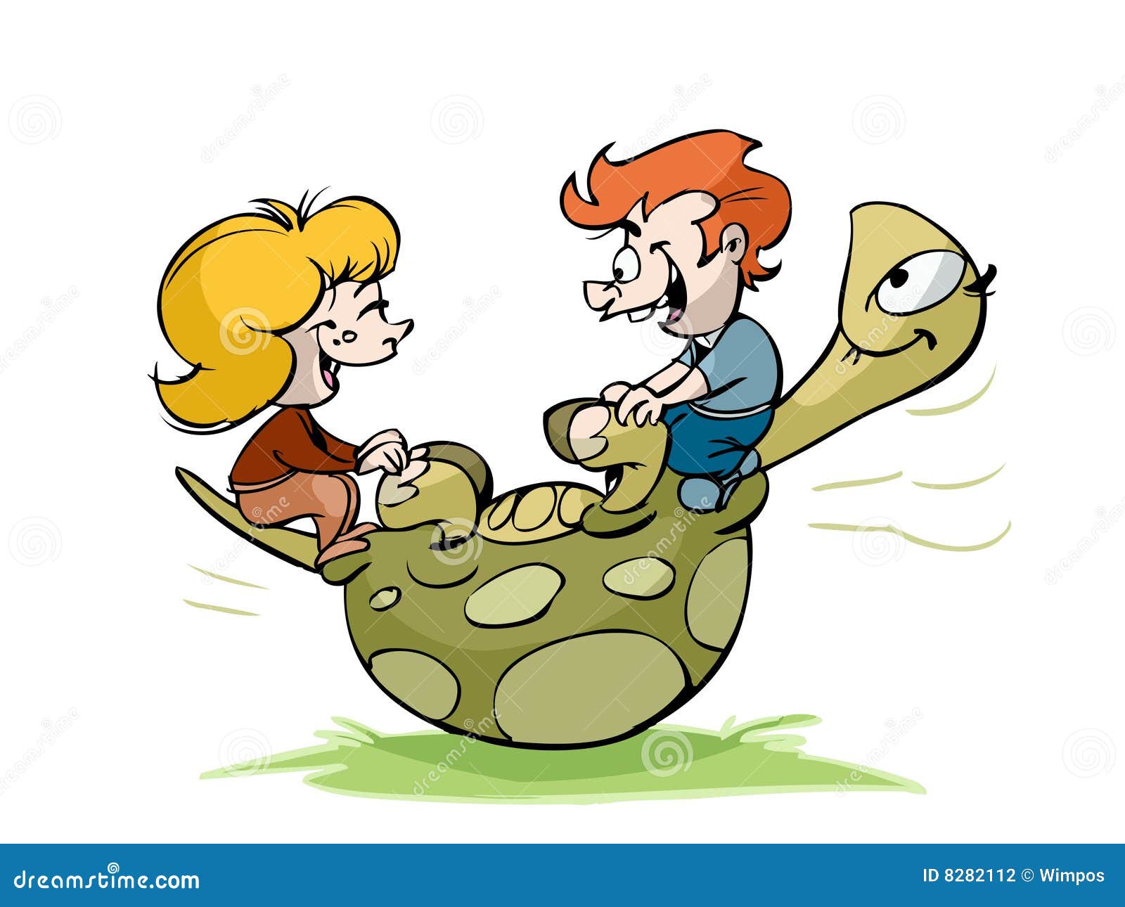 Turtle Toy Vector Illustration | CartoonDealer.com #8282112