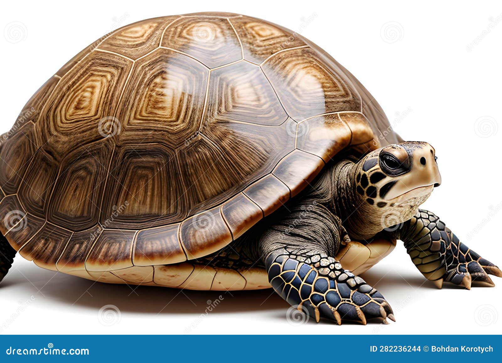 Turtle on a White Background, for Cutting and Pasting. Stock ...