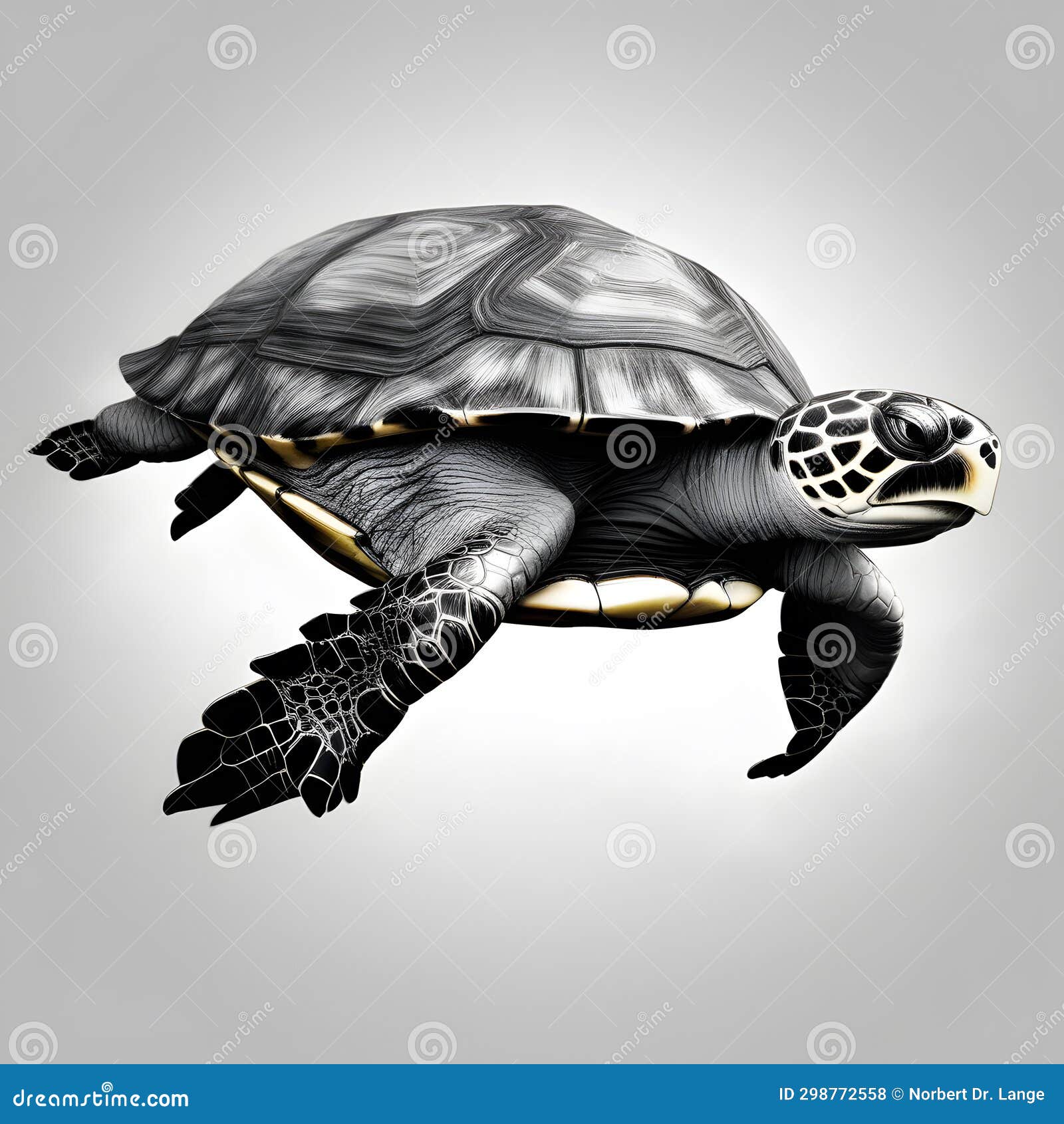 Turtles with Shells, AI-generatet Stock Photo - Image of aigeneratet ...