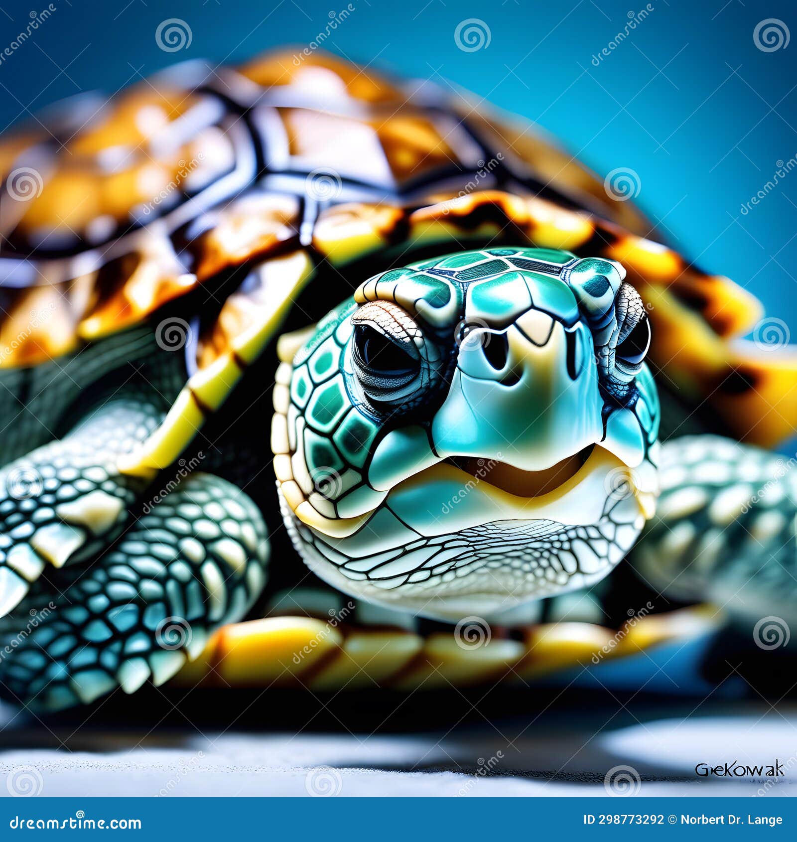Turtles with Shells, AI-generatet Stock Photo - Image of aigeneratet ...