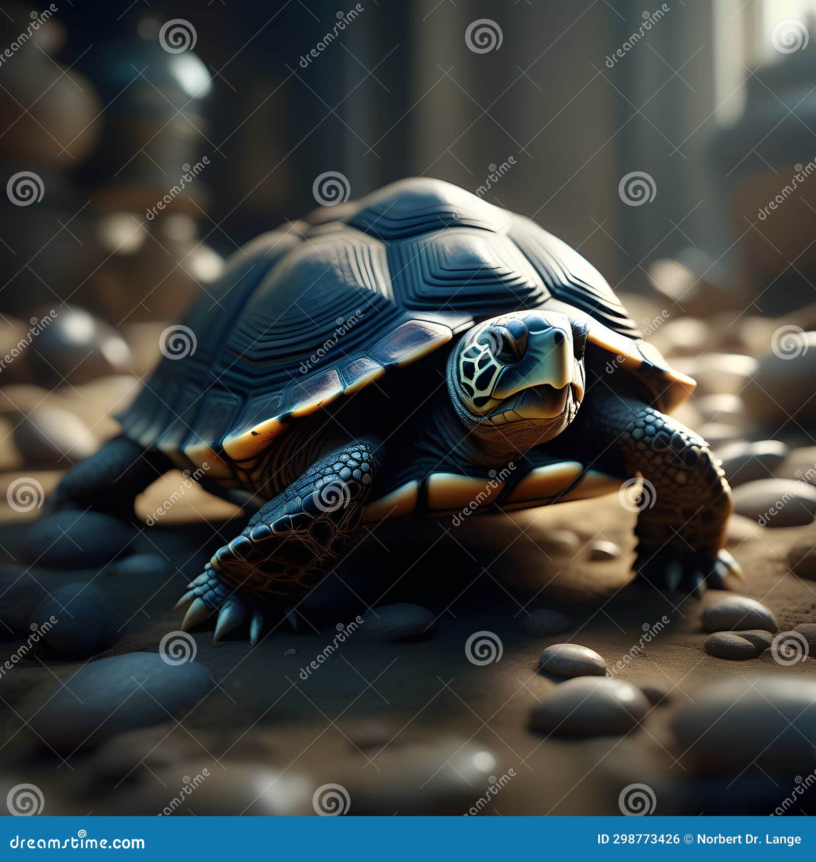 Turtles with Shells, AI-generatet Stock Photo - Image of comfortable ...
