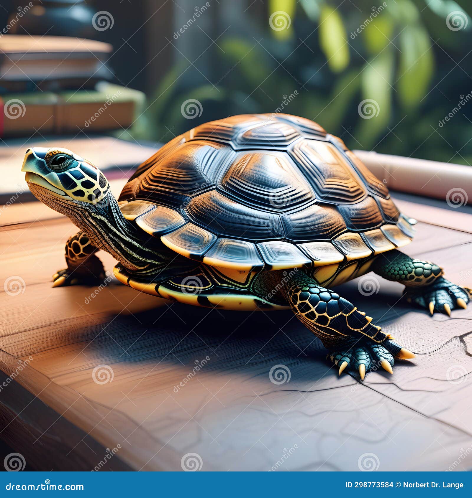 Turtles with Shells, AI-generatet Stock Photo - Image of turtles ...