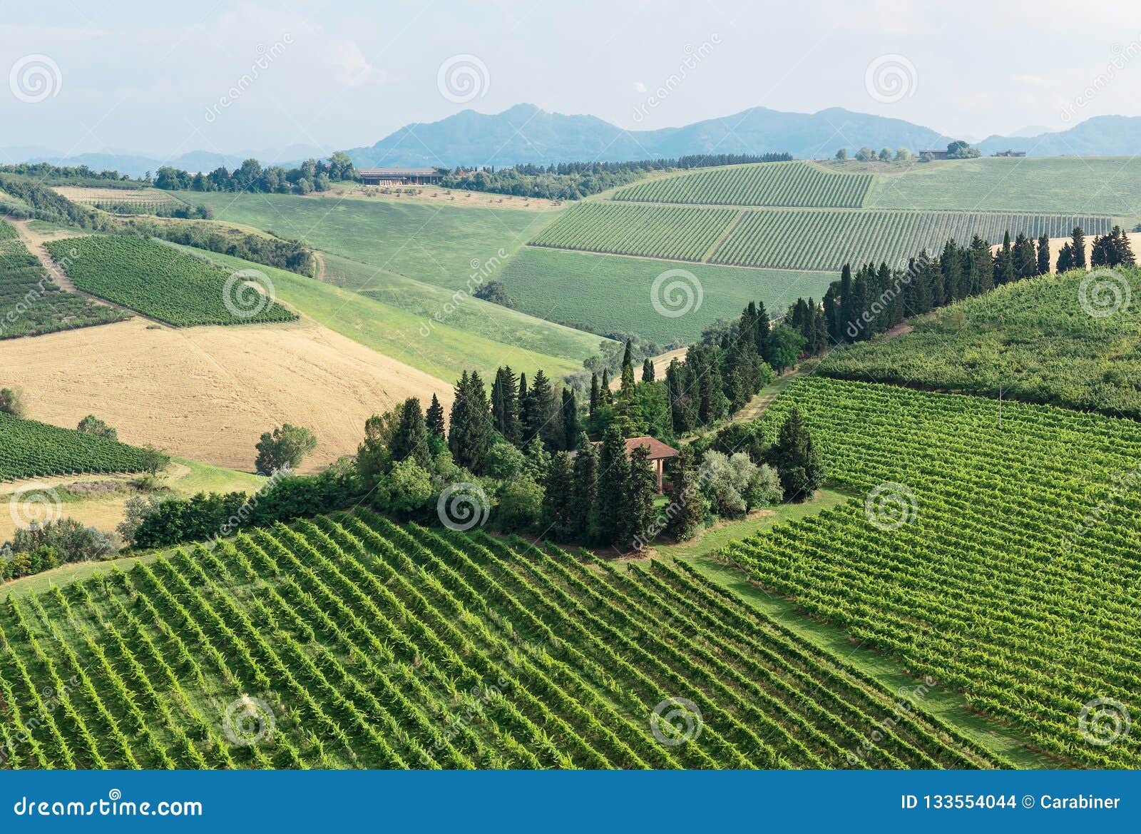 Tuscan farmhouse in Italy stock photo. Image of scene - 133554044