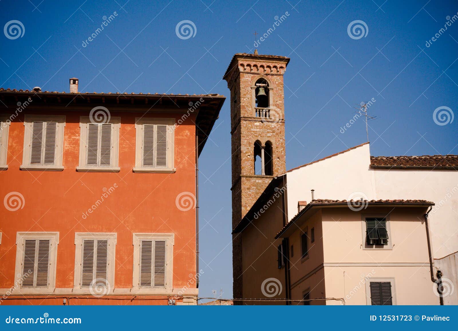 Tuscan Historic Architecture Stock Image - Image of travel, renaissance ...