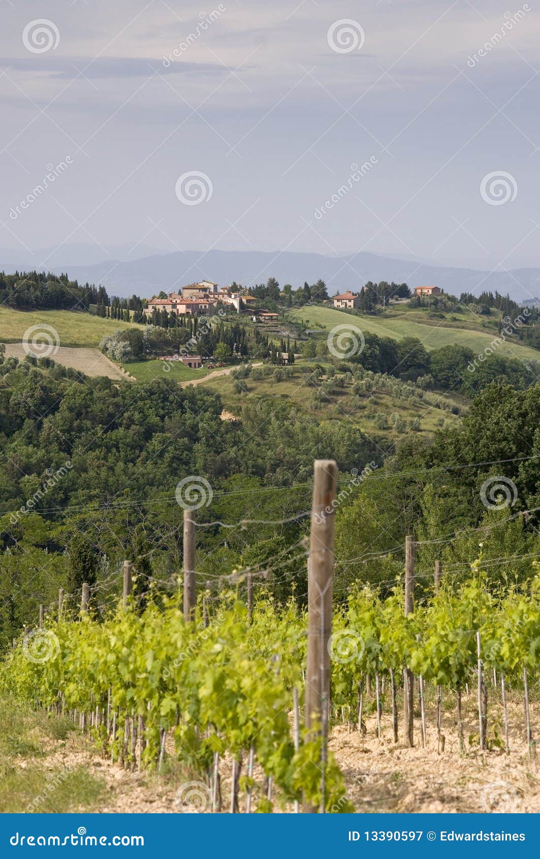 Tuscan Landscape stock image. Image of world, outdoor - 13390597