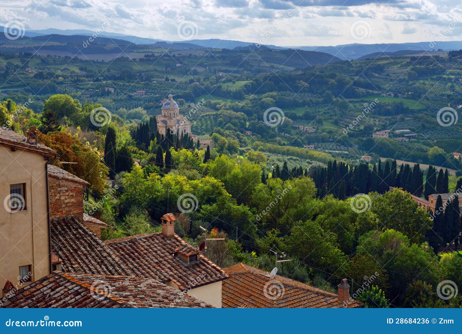 Tuscan landscape stock photo. Image of cypress, europe - 28684236