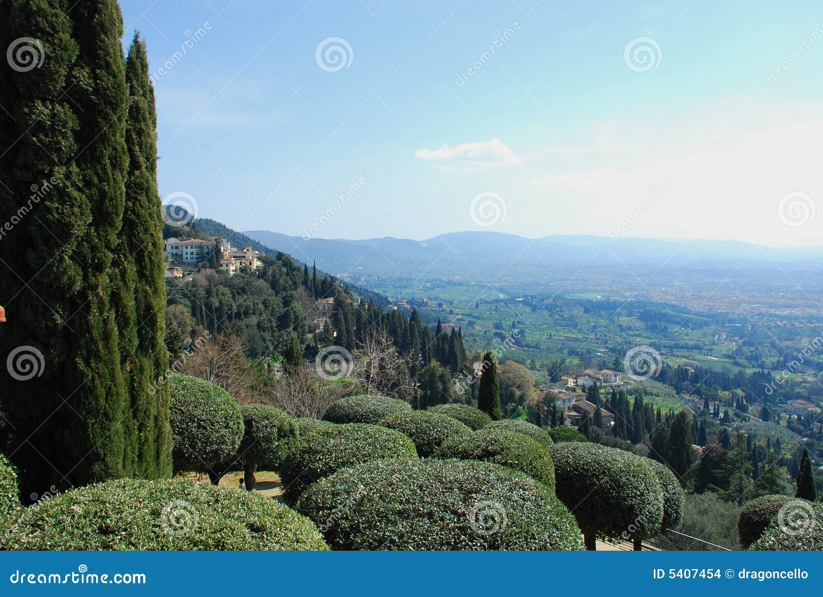 Tuscan Landscape 4 stock photo. Image of europe, tree - 5407454