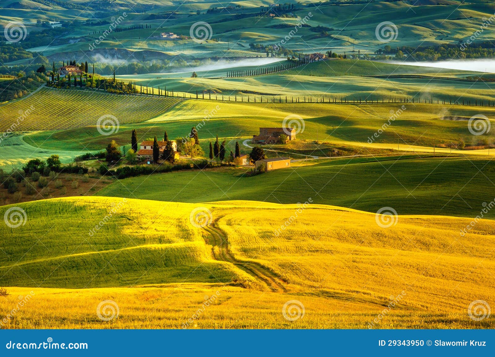Tuscany - Italy stock photo. Image of farmland, amazing - 29343950
