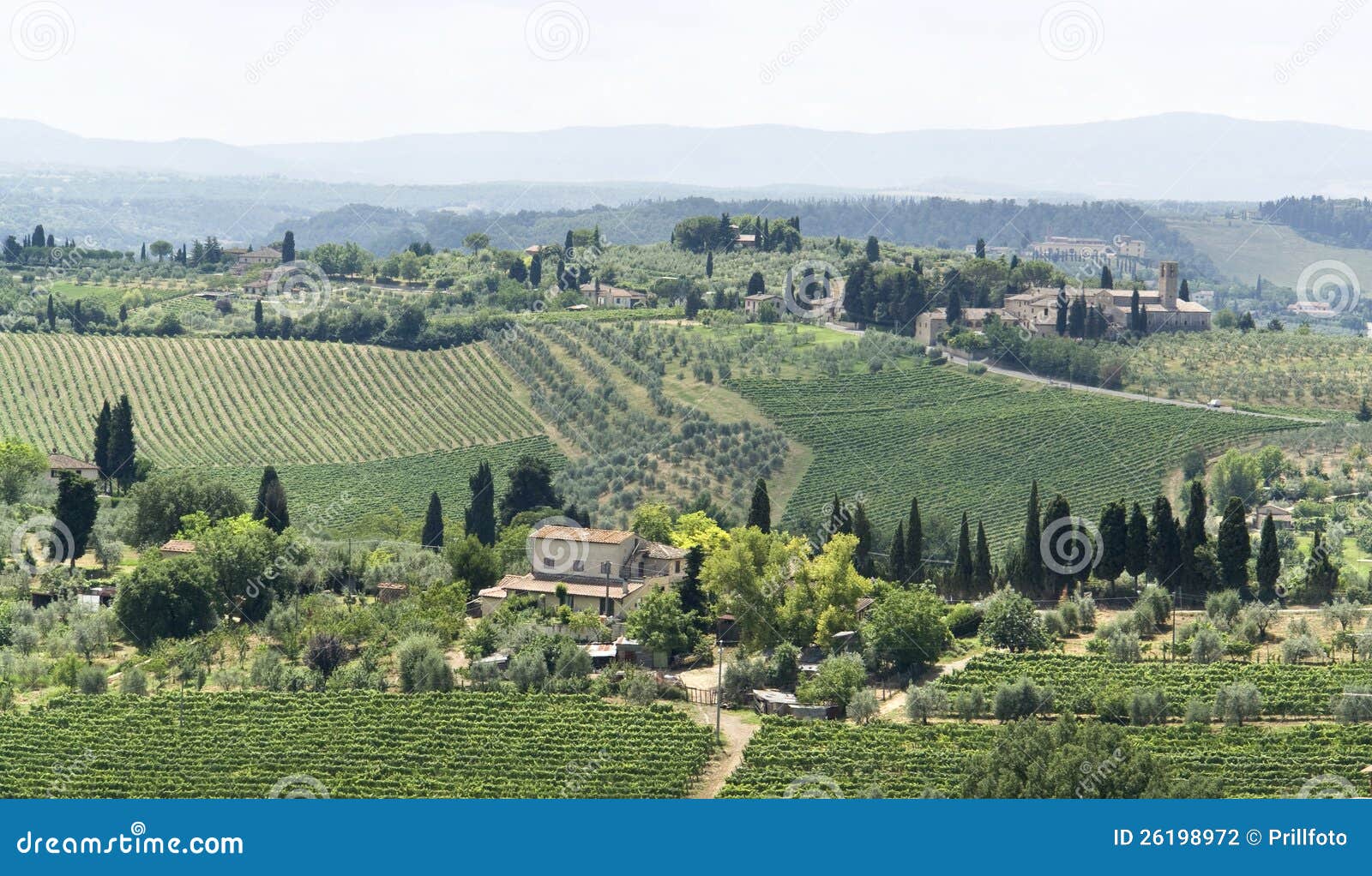 Tuscany landscape stock photo. Image of countryside, italy - 26198972
