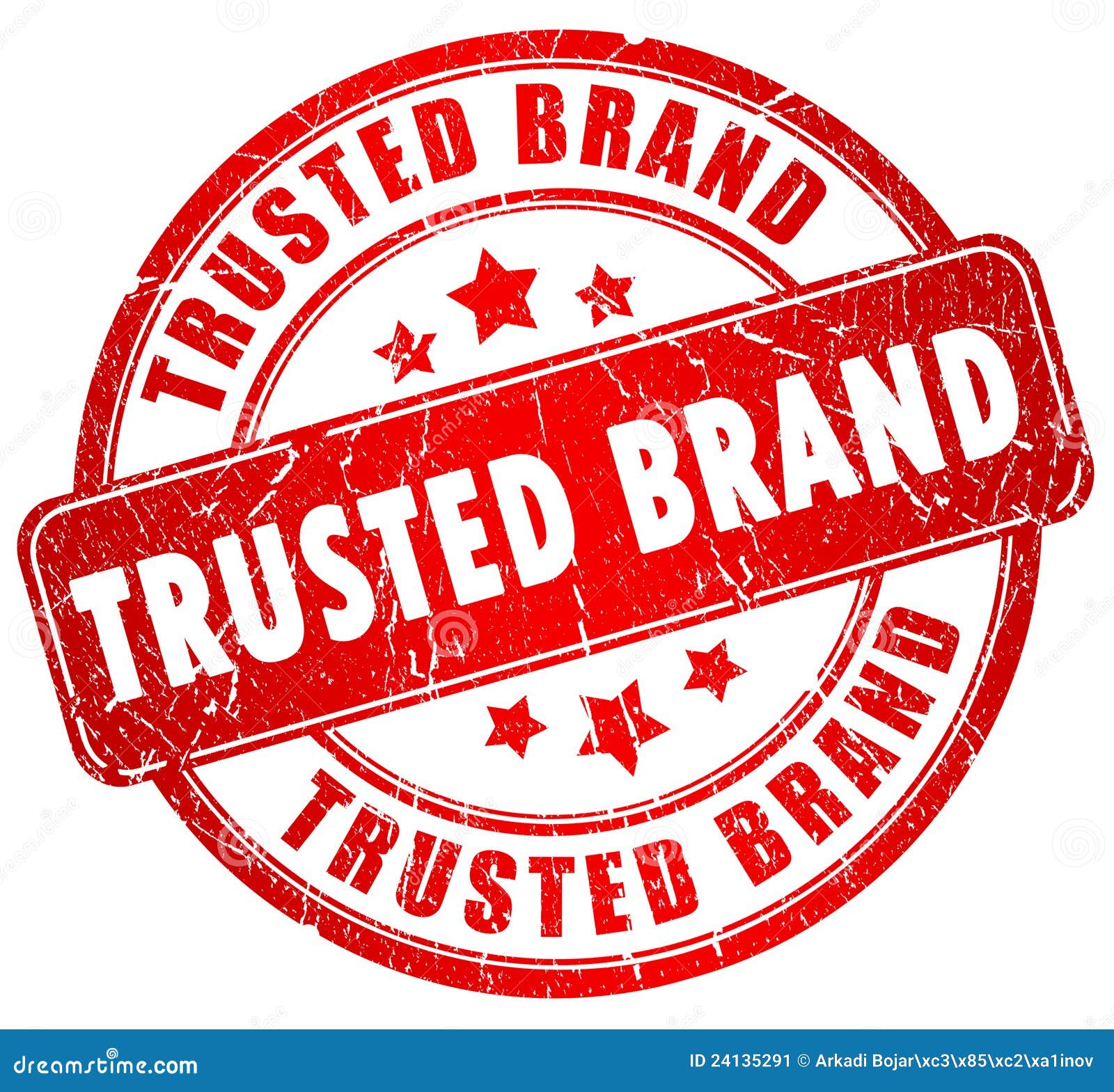 Tusted brand stamp stock illustration. Illustration of white - 24135291