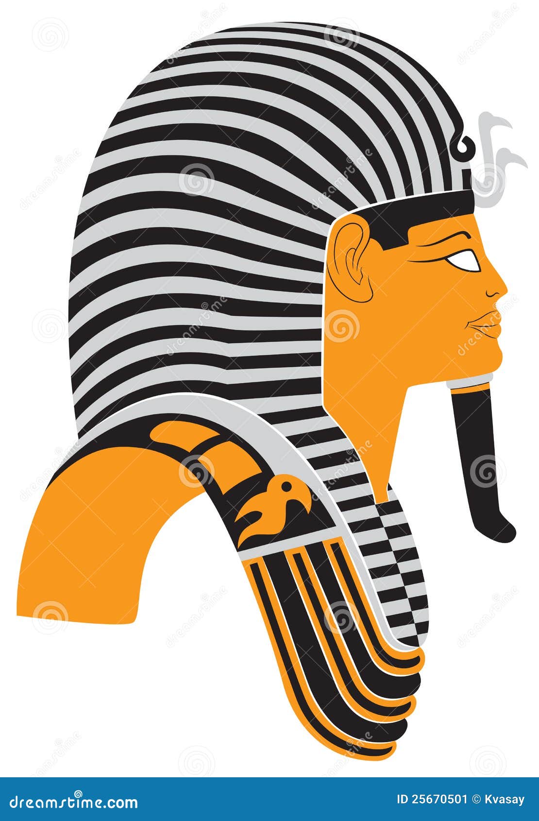 Tutankhamun Vector Illustration | CartoonDealer.com #31611130