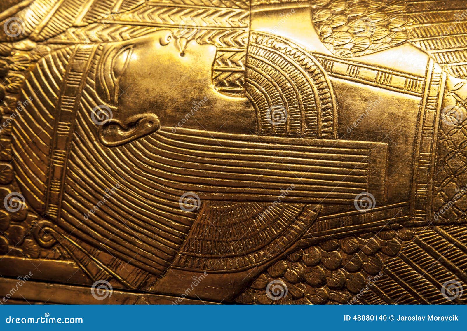 Tutankhamuns sarkofag arkivfoto. Bild av historiskt, egyptier - 48080140