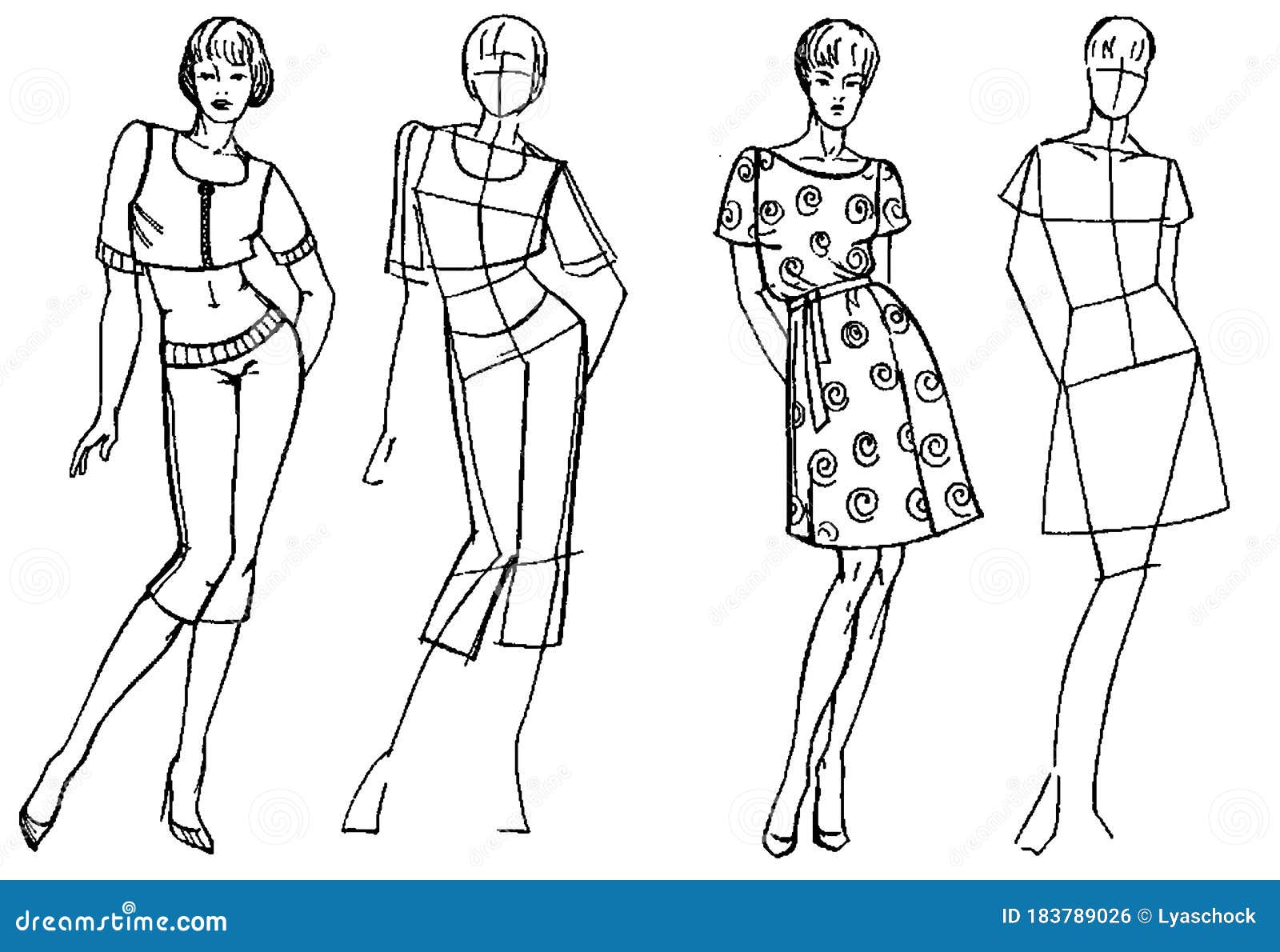 Tutorial of Drawing Female Body. Drawing the Human Body, Step by Step ...