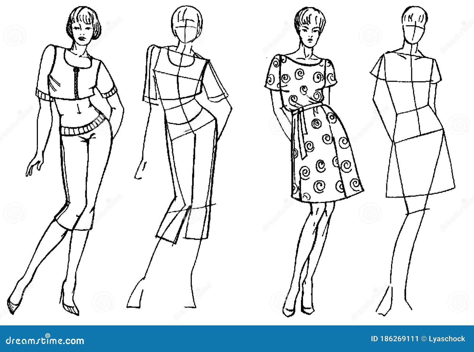 Tutorial of Drawing Female Body. Drawing the Human Body, Step by Step ...