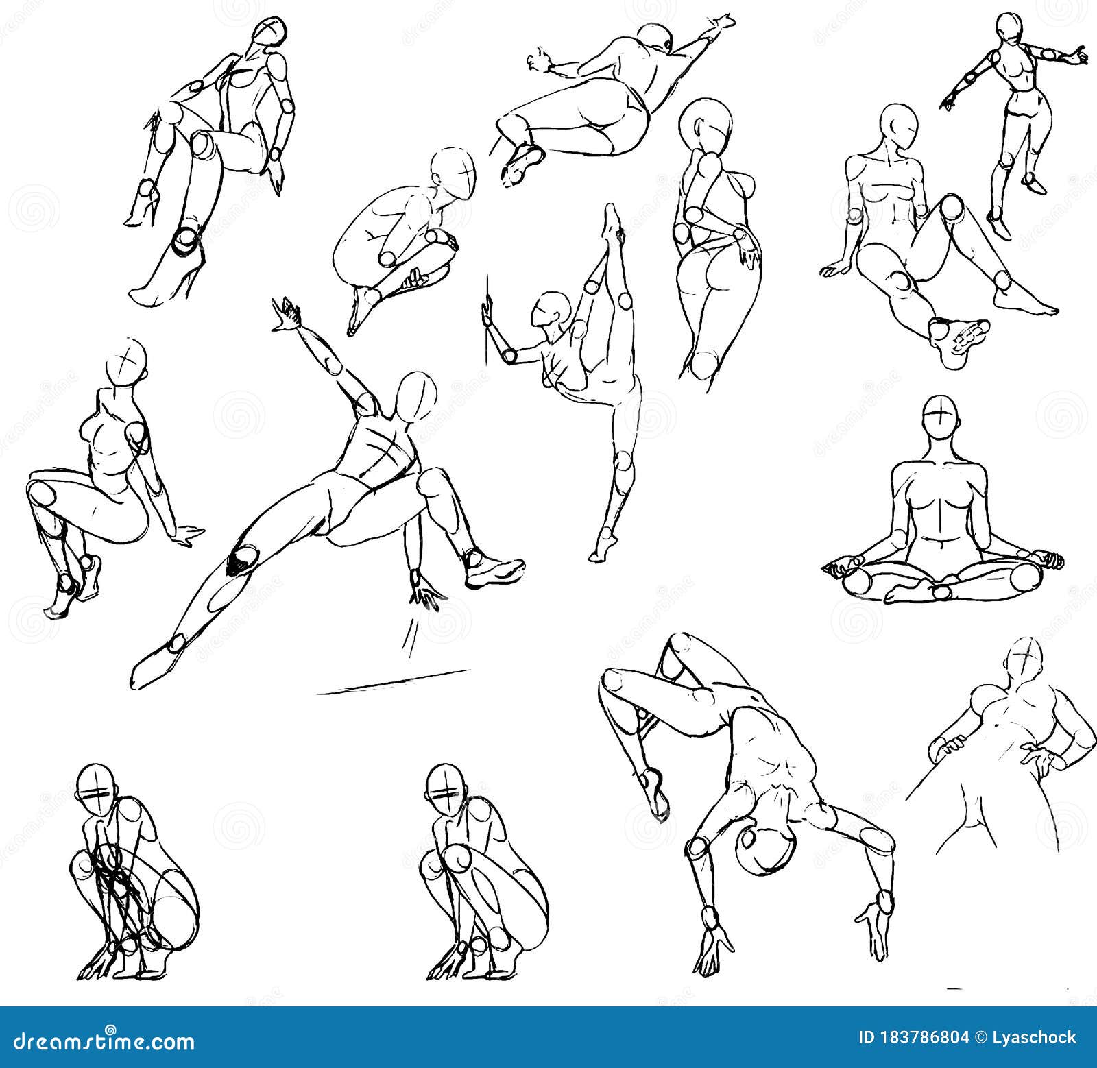 Tutorial of Drawing Female Body. Drawing the Human Body, Step by Step ...
