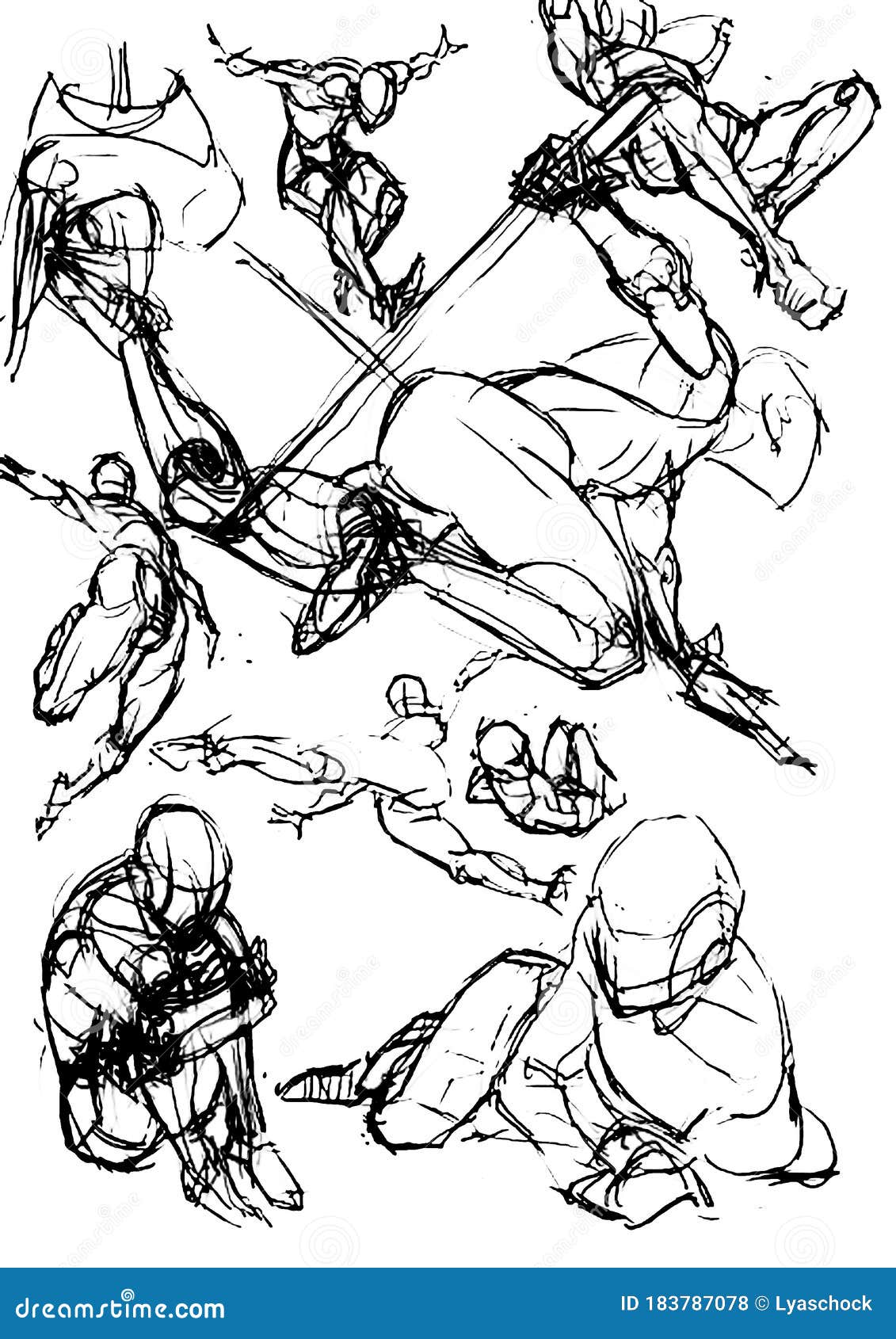 Tutorial of Drawing Female Body. Drawing the Human Body, Step by Step ...