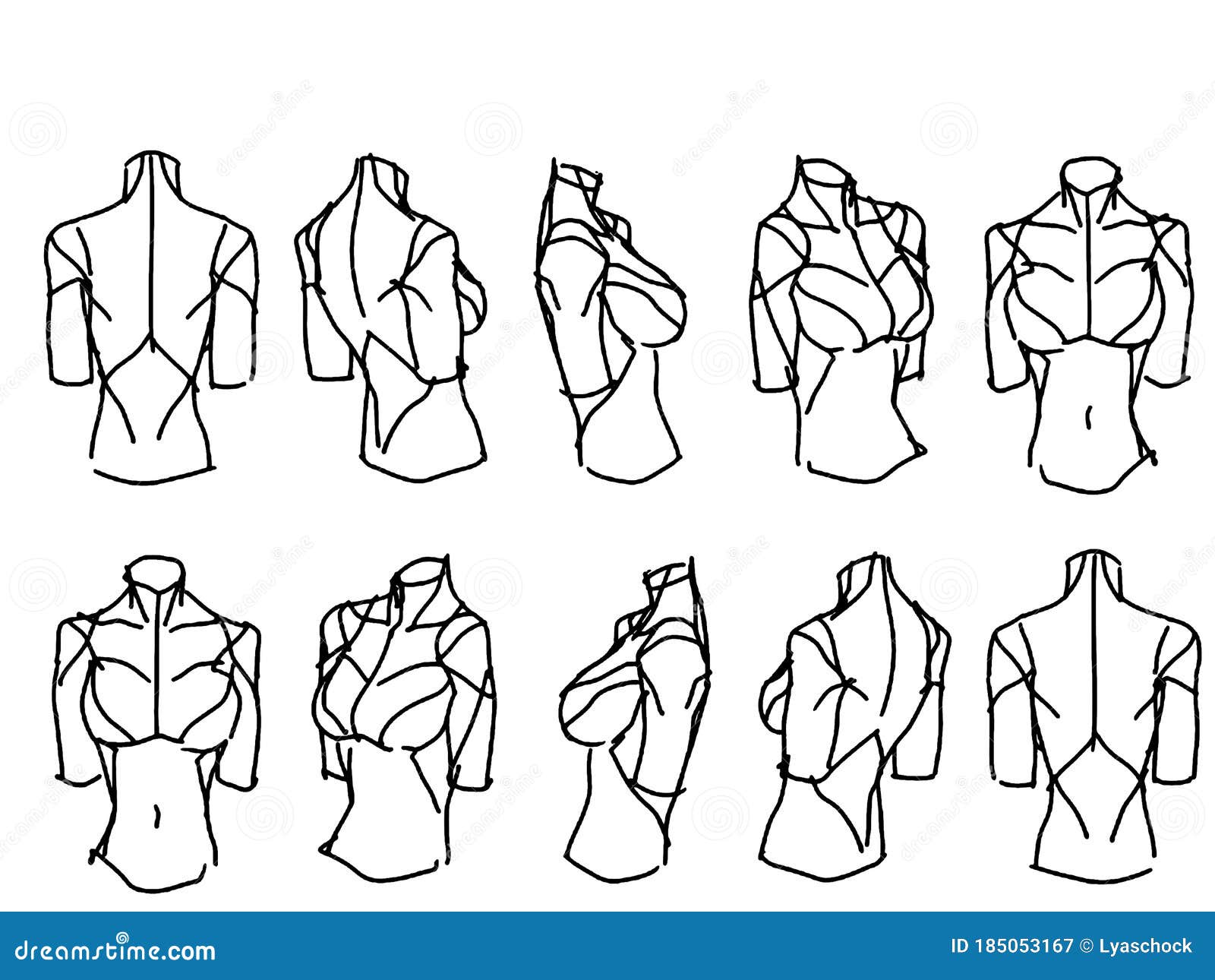 Tutorial of Drawing Female Body. Drawing the Human Body, Step by Step ...