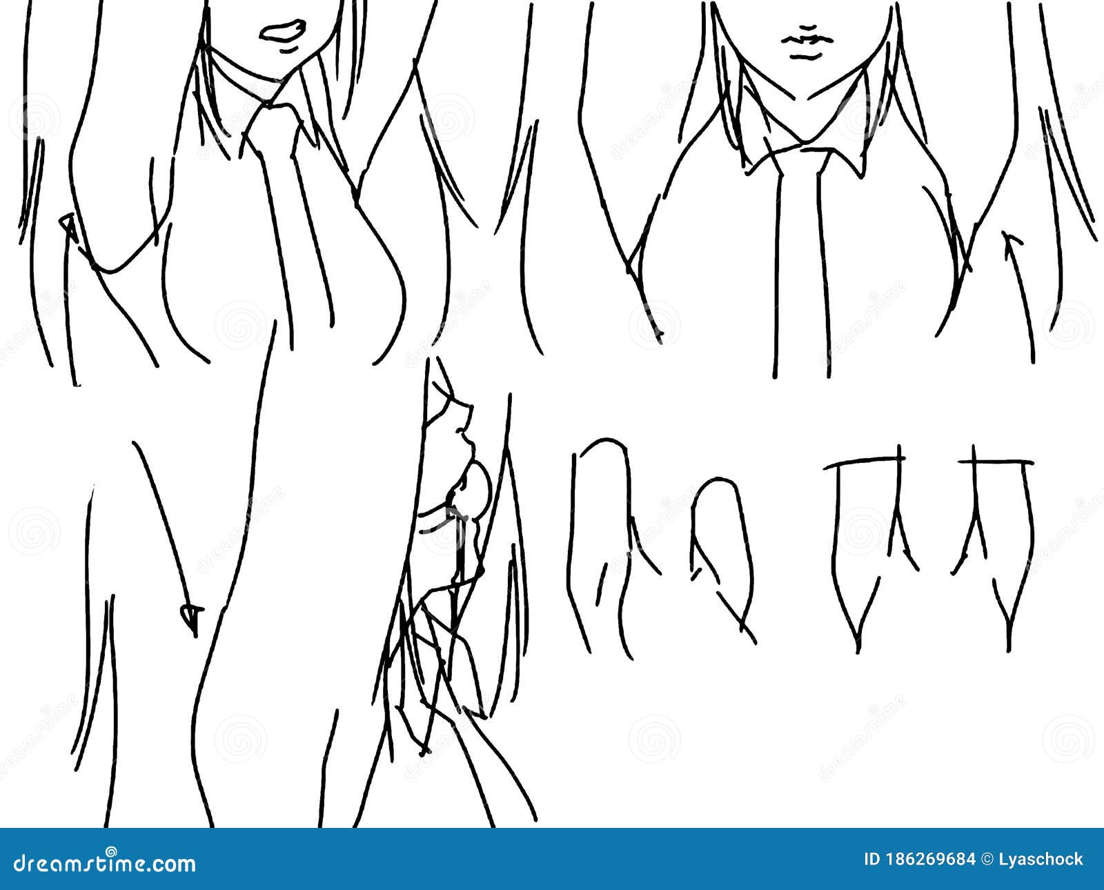 Tutorial of Drawing Female Body. Drawing the Human Body, Step by Step ...