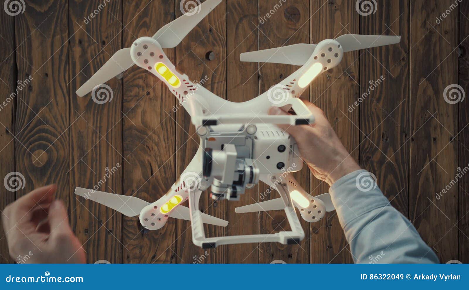 Tutorial of drone control stock video. Video of multicopter - 86322049