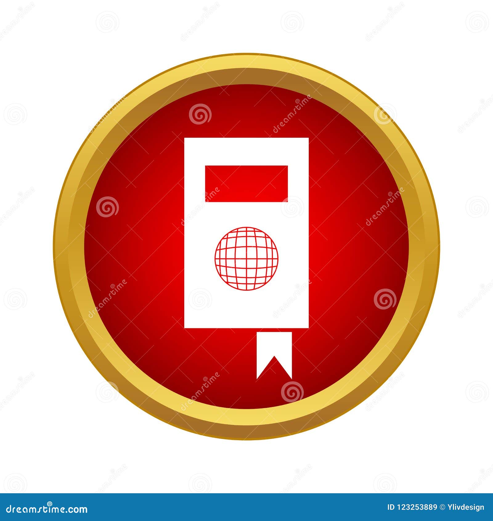 Tutorial Icon, Simple Style Stock Illustration - Illustration of ...