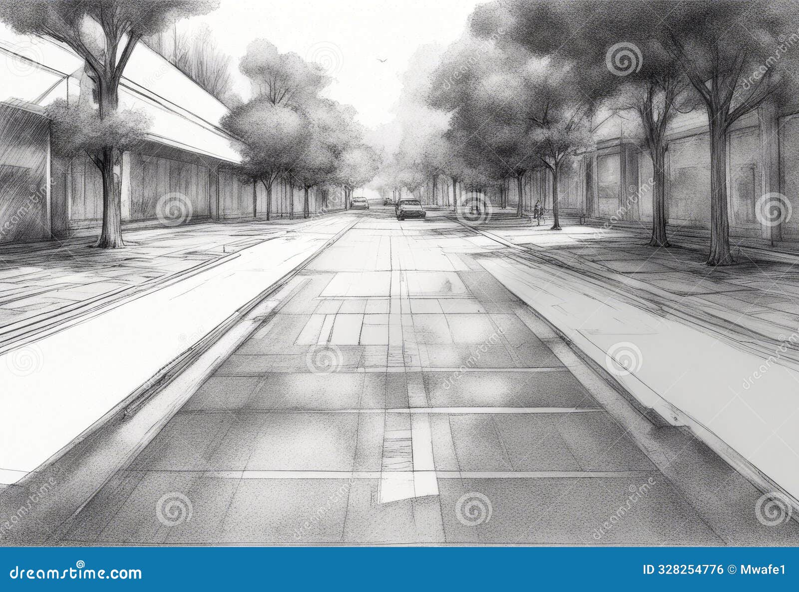 Tutorial One Drawing Point Perspective Lesson 1 Vignetting Line ...