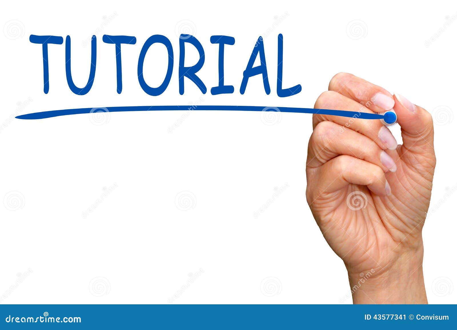 Tutorial sign stock image. Image of university, caucasian - 43577341