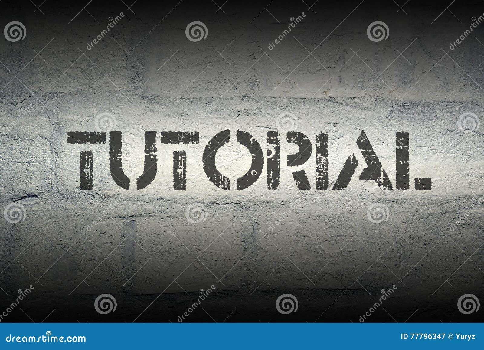 Tutorial word gr stock image. Image of guide, concept - 77796347