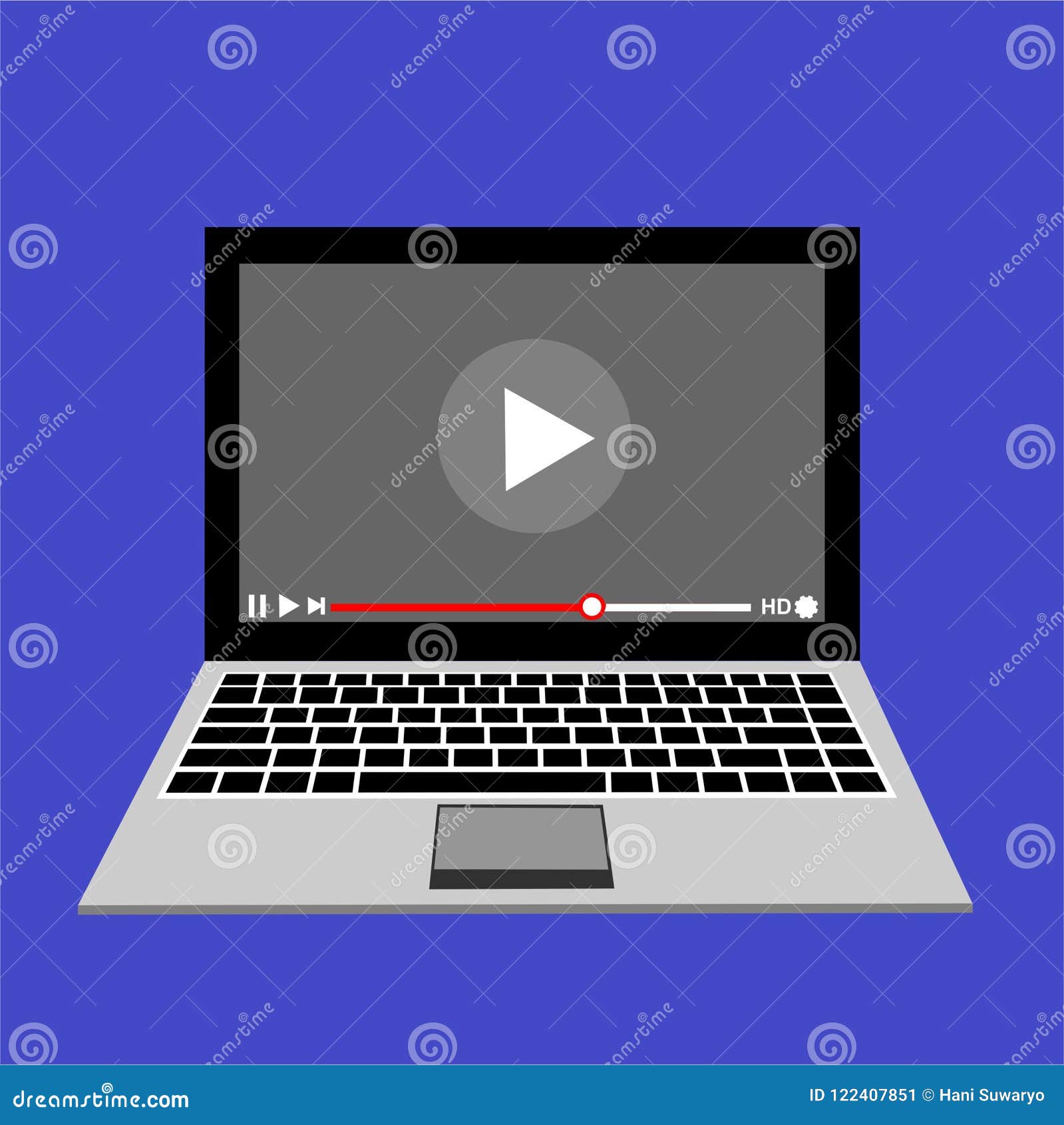 Tutoriales Video, Estudio Y Concepto Del Aprendizaje Ejemplo Plano Del Vector Ilustración del ...