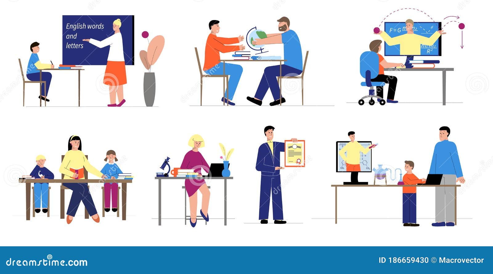 Tutoring Cartoons, Illustrations & Vector Stock Images - 1731 Pictures ...