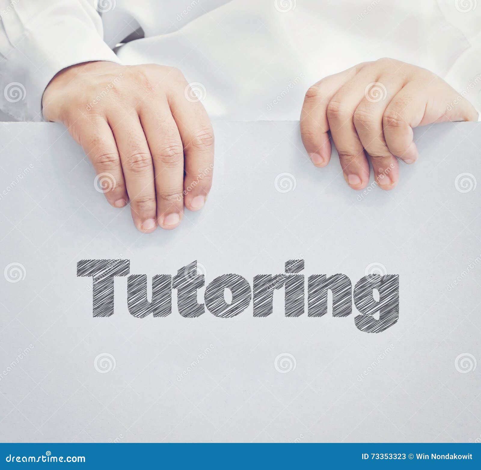 Tutoring paper stock image. Image of advise, concept - 73353323