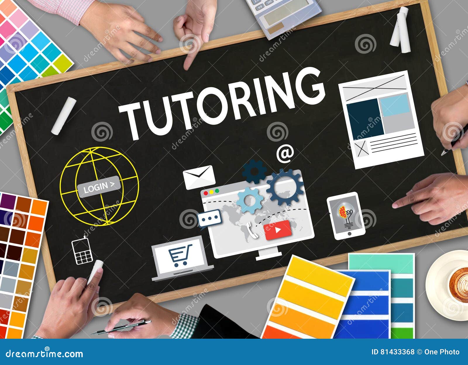 TUTORING , Tutor and His Online Education , Teaching Tutoring Stock ... TUTORING , Tutor and His Online Education , Teaching Tutoring Stock ...
