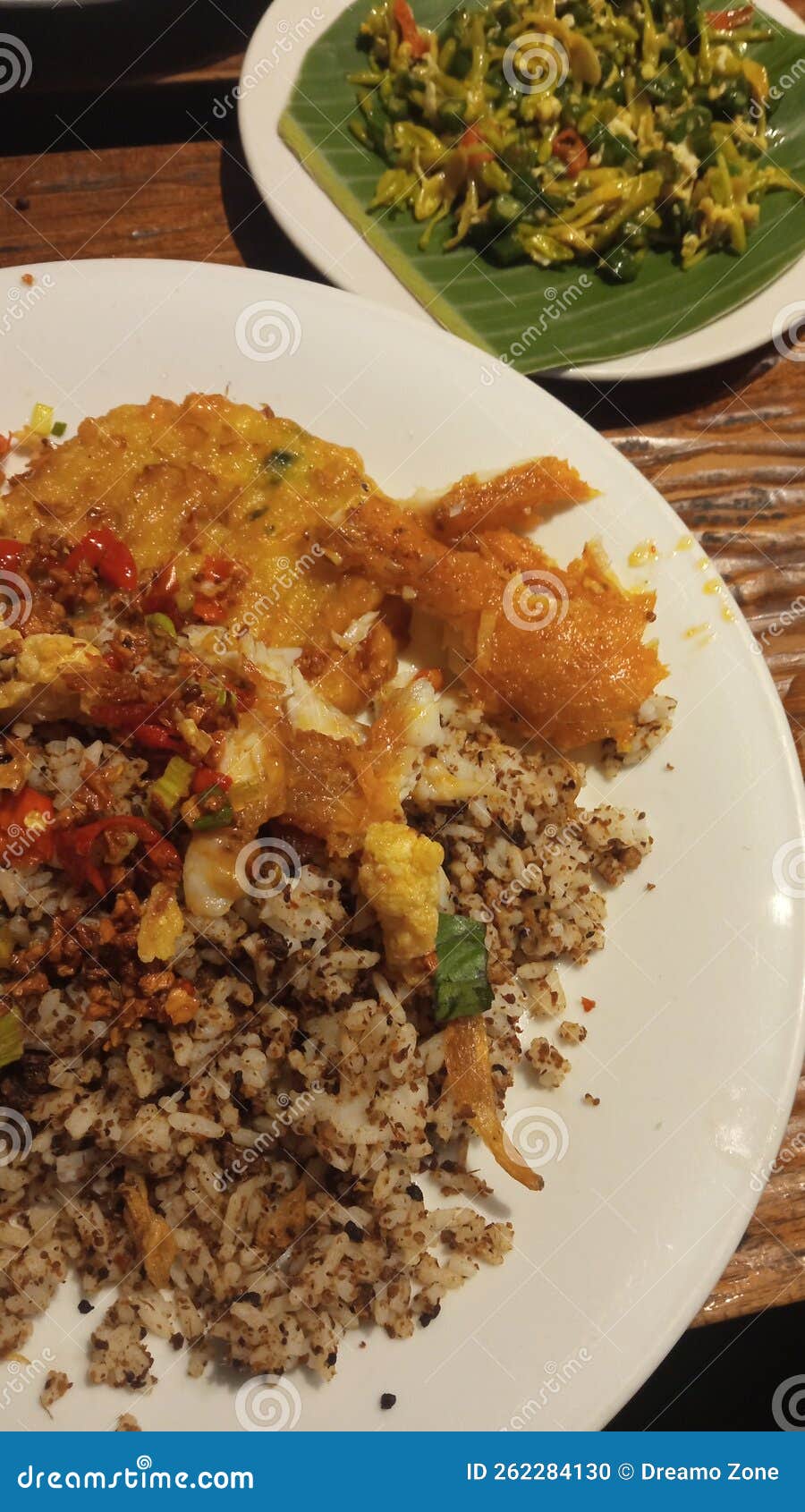 Tutug Oncom Of Traditional Food Of Indonesia Royalty-Free Stock Image ...