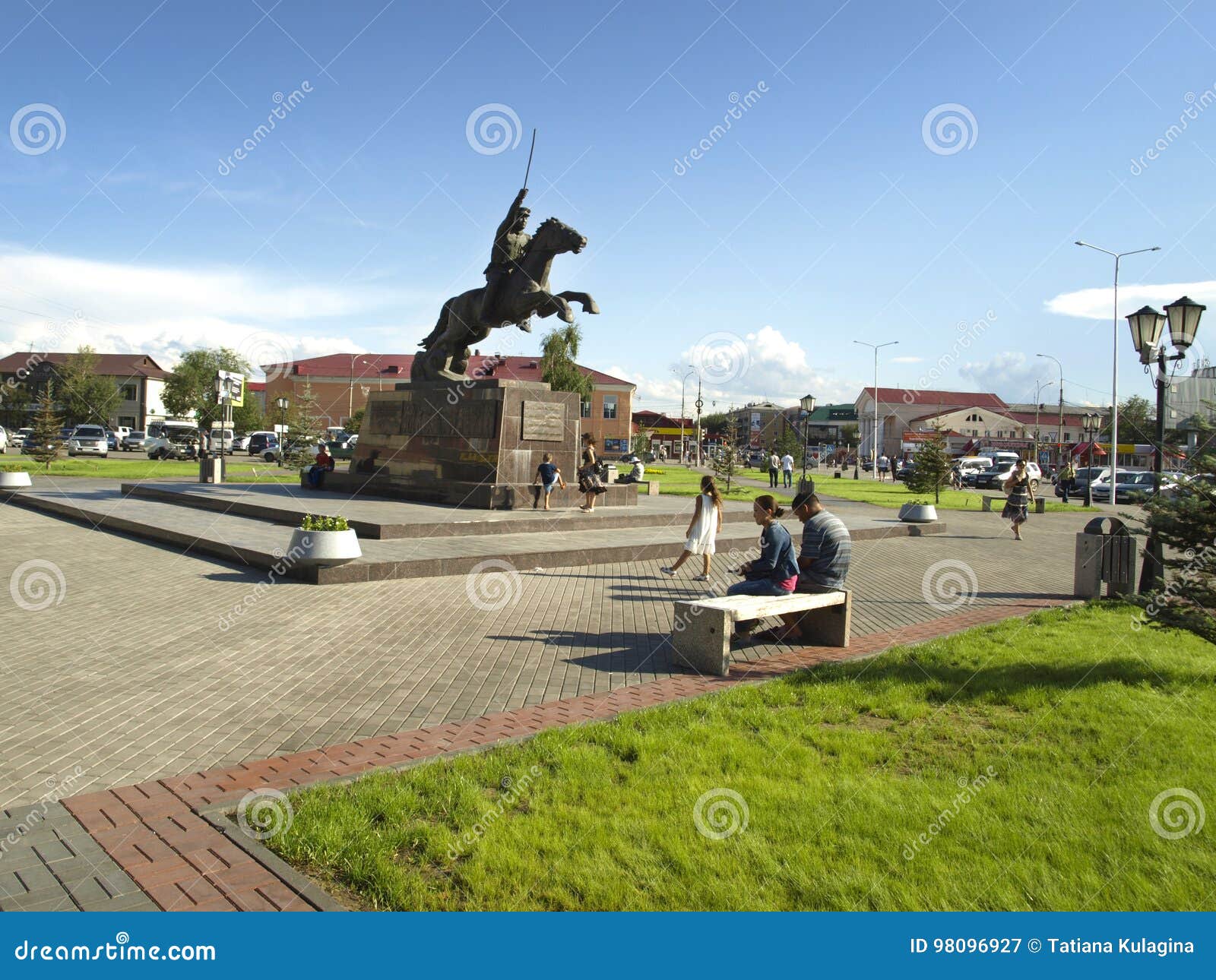 Tuva is the city of Kyzyl. editorial photography. Image of kyzyl - 98096927