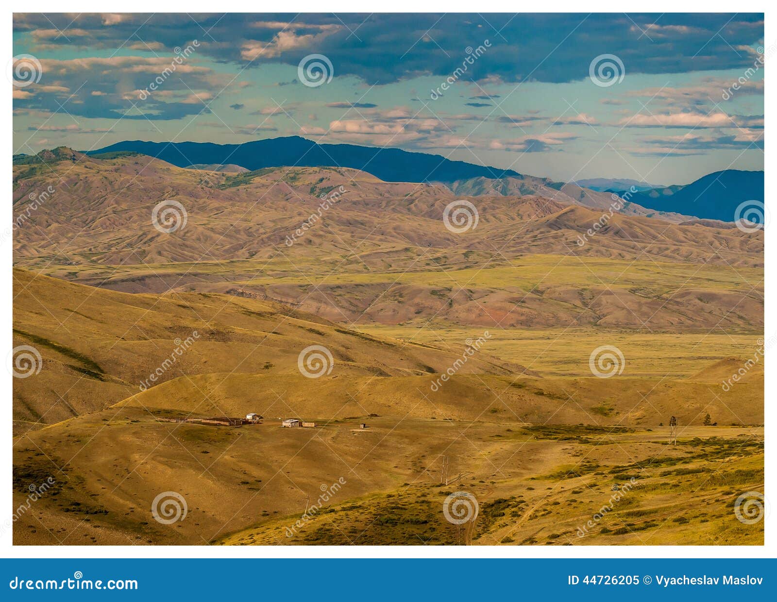 Tuva Republic mountains stock image. Image of sheep, siberia - 44726205