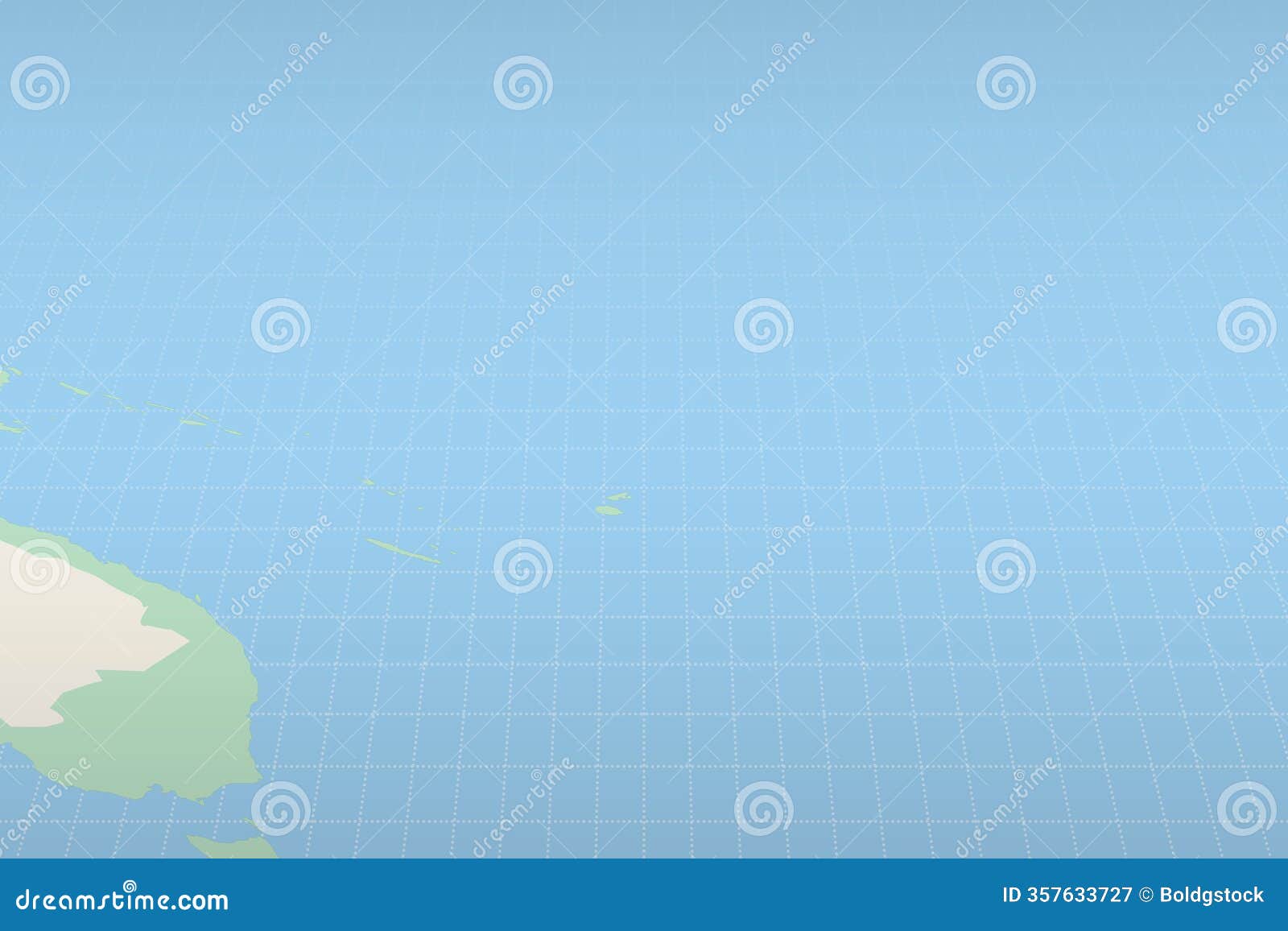 Funafuti Island Watercolor Map Of Tuvalu Royalty-Free Cartoon ...