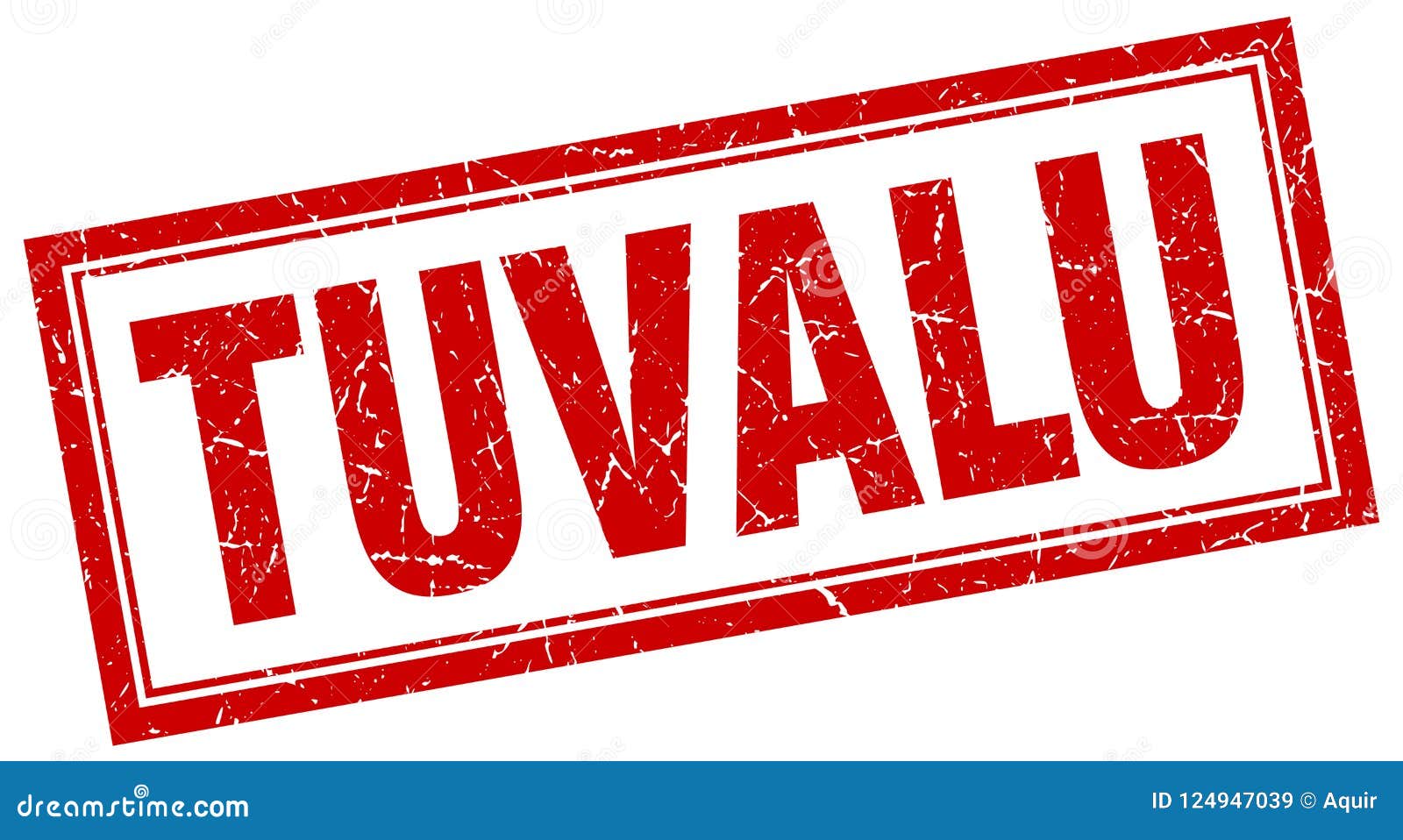 Tuvalu stamp stock vector. Illustration of sign, textured - 124947039