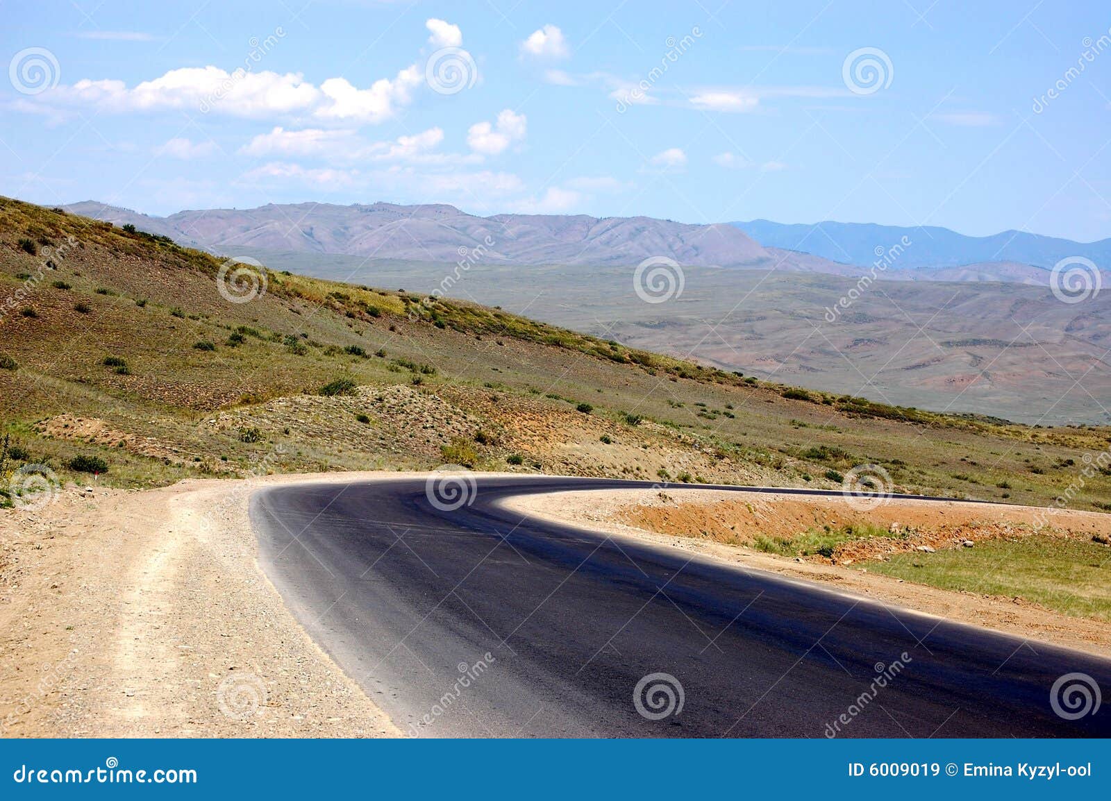 Tuvan Steppe stock image. Image of russia, asia, republic - 6009019