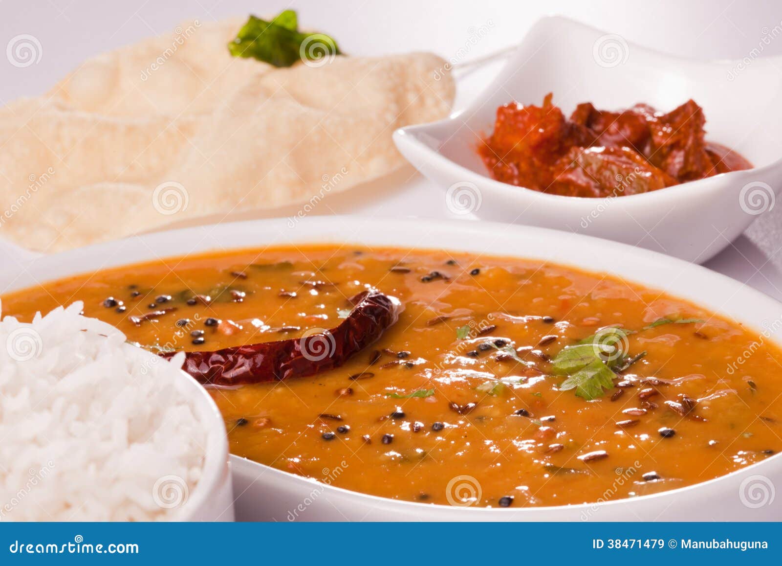 Tuvar Dal with Rice. stock image. Image of gujarati, culinary - 38471479