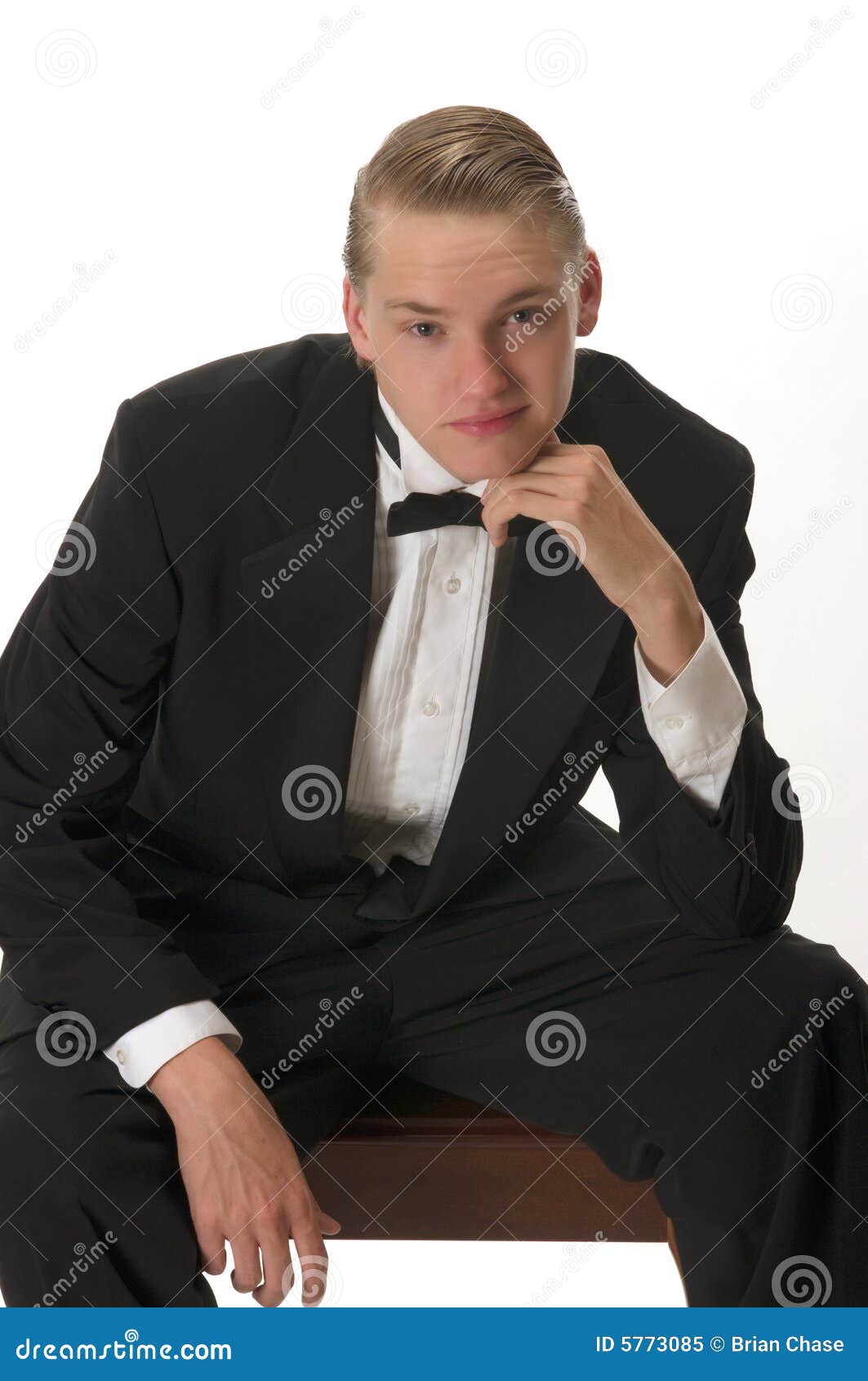 Tux stock image. Image of groom, jacket, relax, confident - 5773085