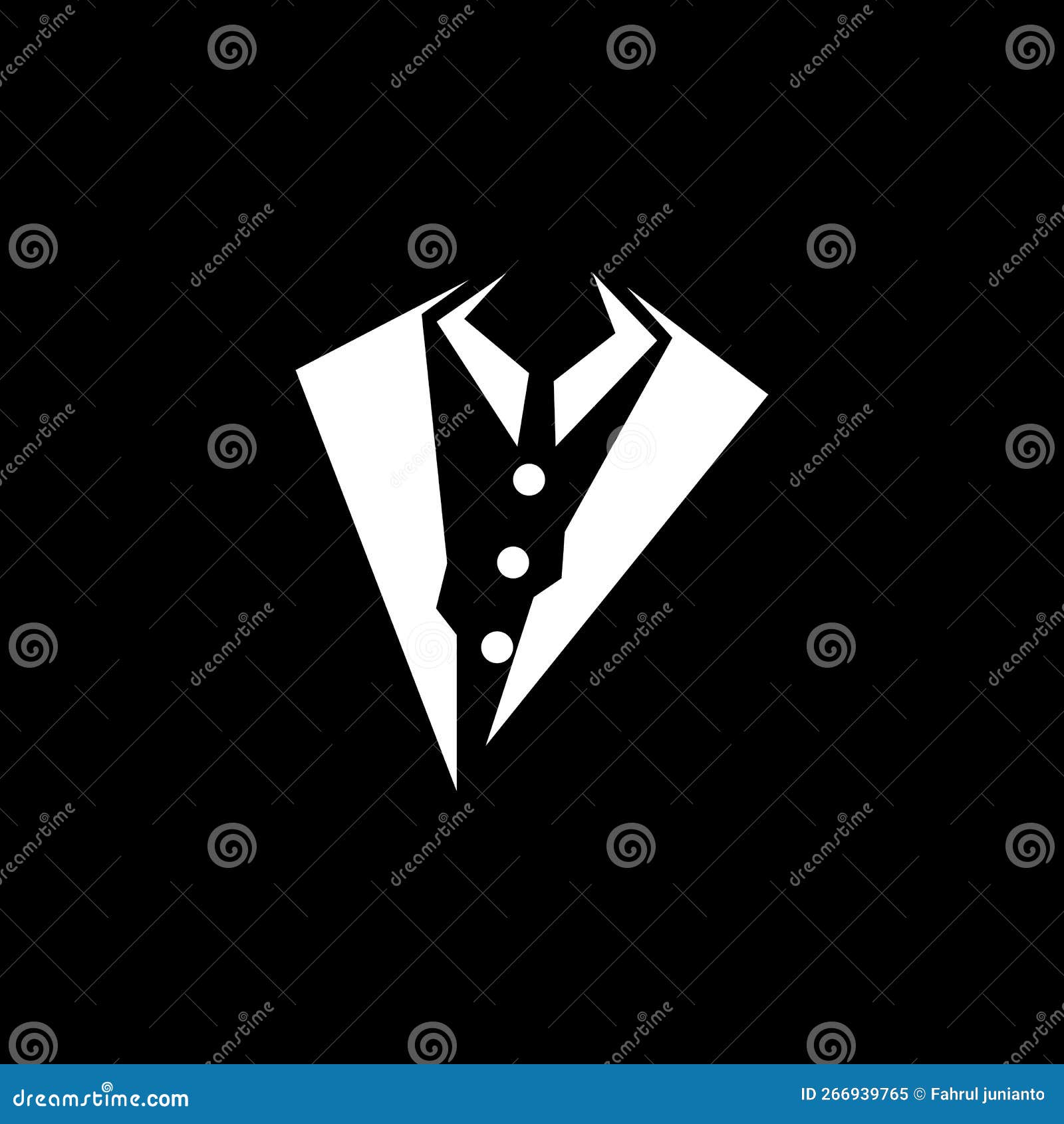 Tuxedo Icon and Symbol Vector Template Stock Illustration ...