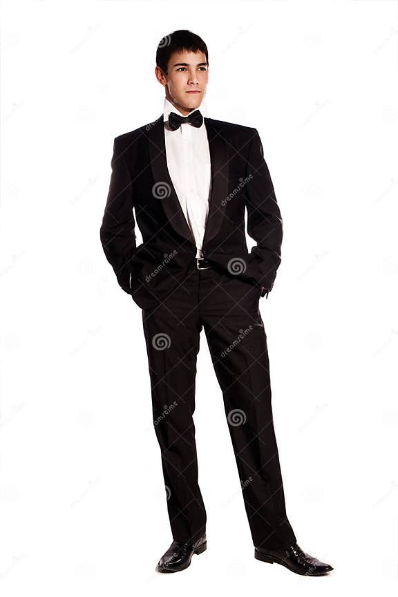 Tuxido stock photo. Image of caucasian, elegant, sophisticated - 12108922
