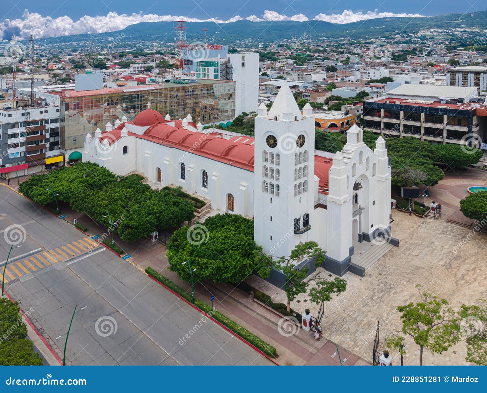 Tuxtla Gutierrez Cathedral in Chiapas State, Mexico Stock Image - Image ...