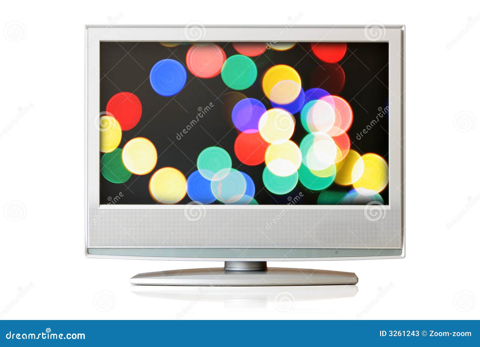 TV stock image. Image of colorful, broadcast, digital - 3261243