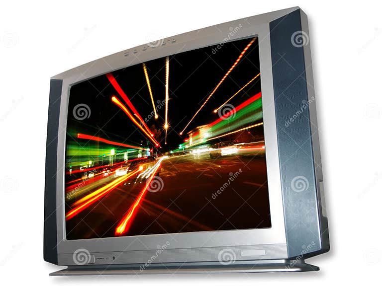 TV stock image. Image of sound, object, communication, electronics - 70563