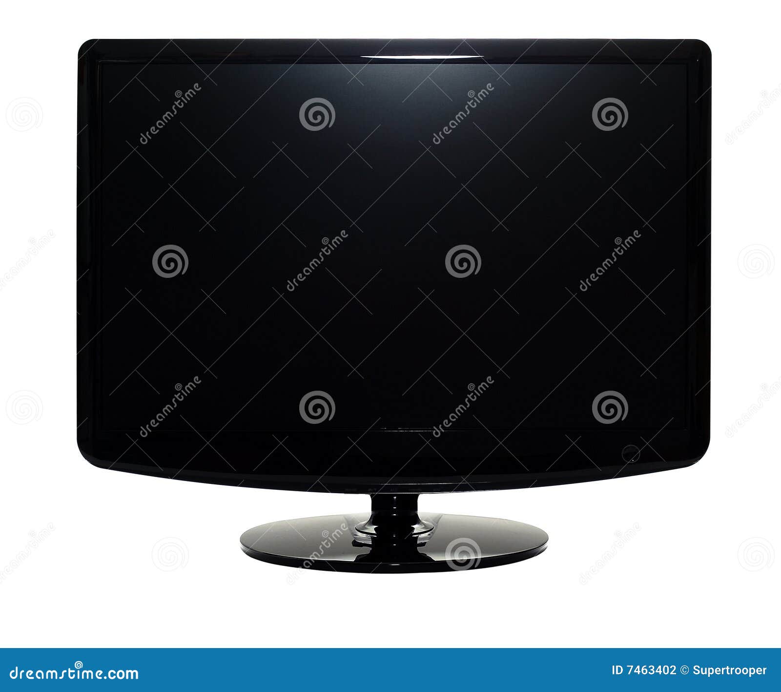 TV stock photo. Image of digital, square, flat, computer - 7463402